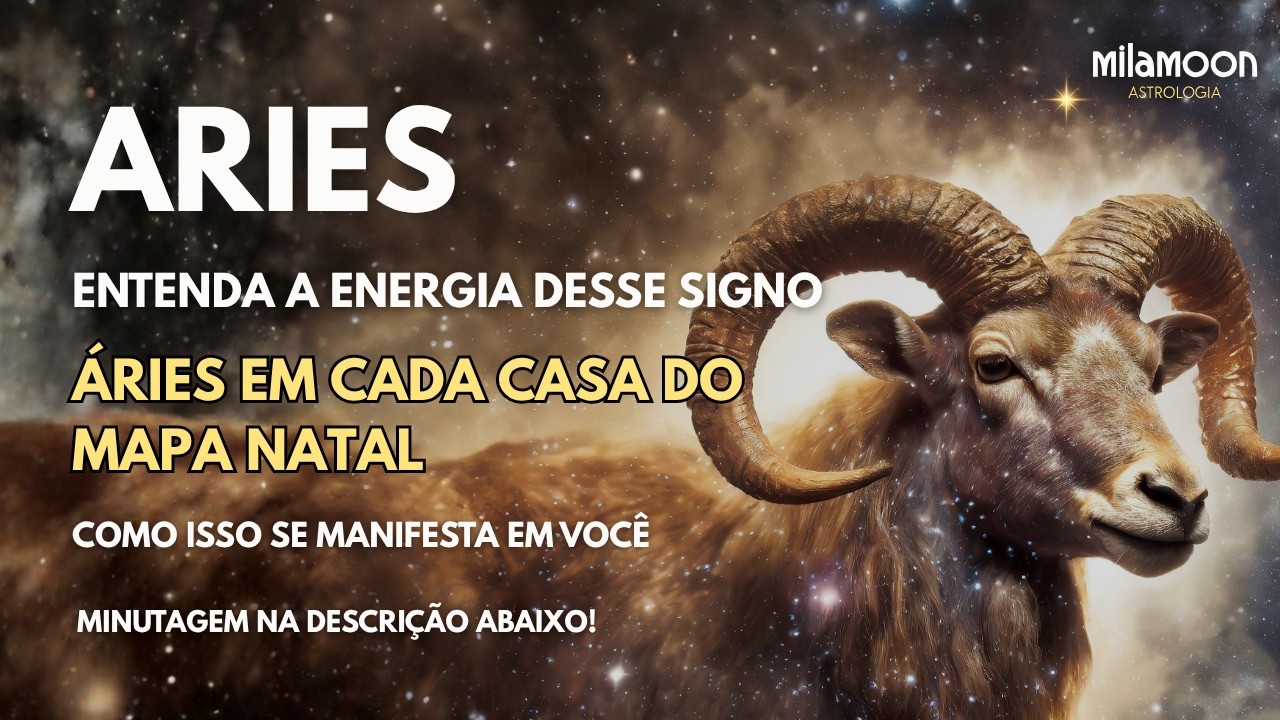 ONDE ÁRIES AGE NO SEU MAPA? Energia, comportamento e em qual área da ...