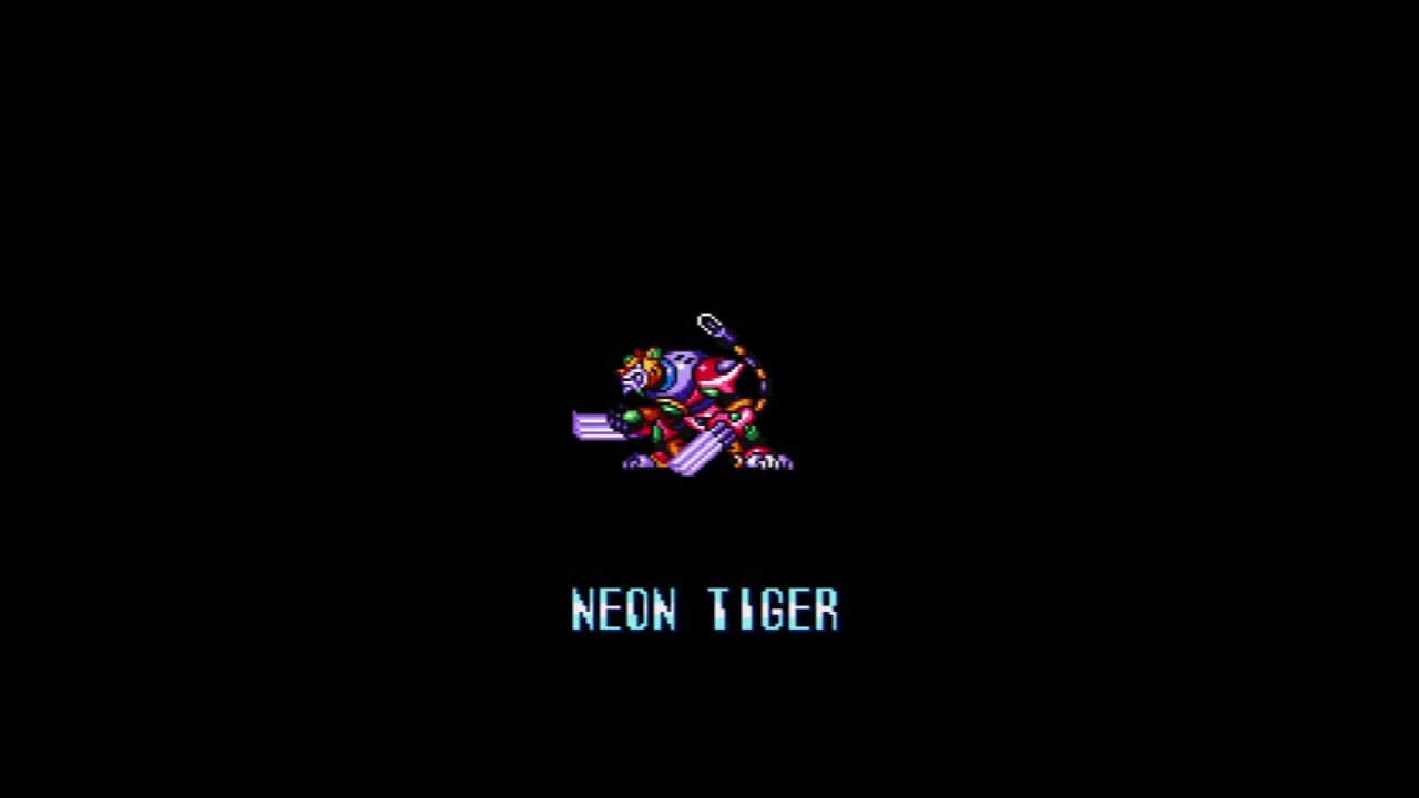 Megaman X3 neon tiger stage - YouTube