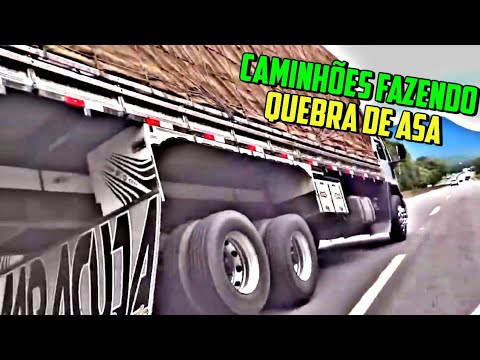 TOP 10 CAMINHÕES FAZENDO QUEBRA DE ASA - Especial pra Quem Curte Quebra ...