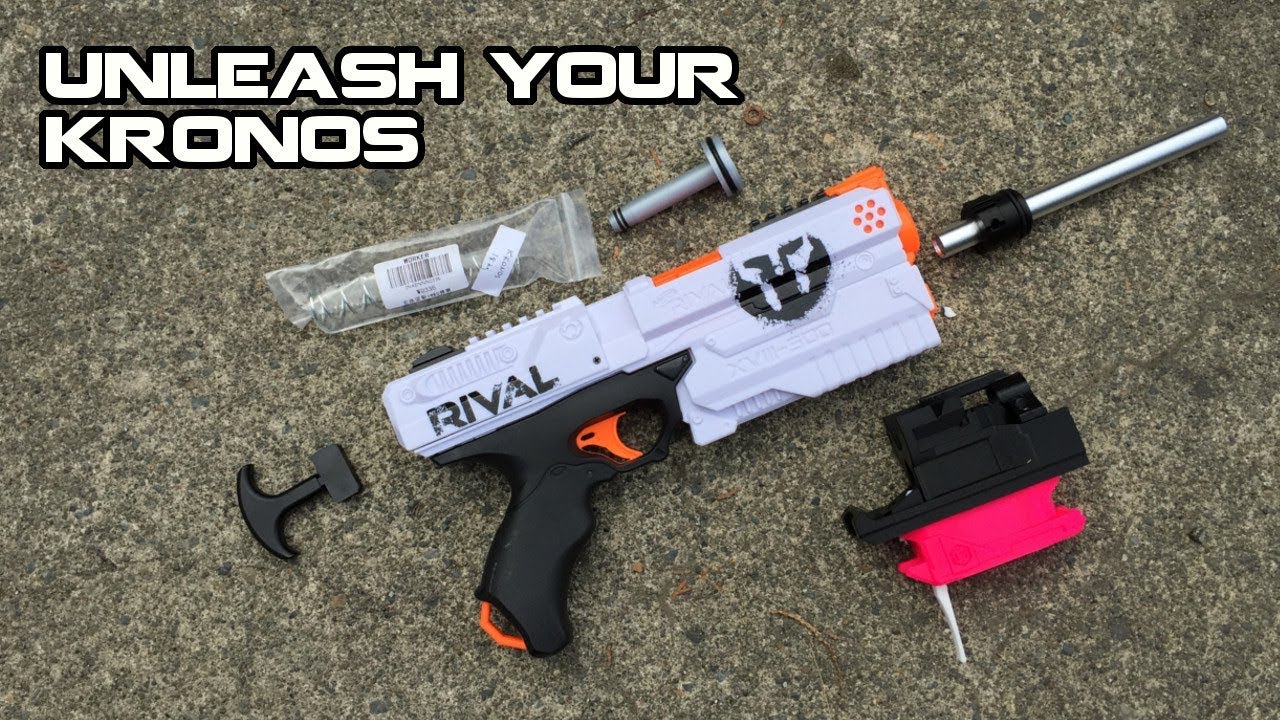 NERF RIVAL KRONOS Mod Kit by NERF EZE! Complete Mod Guide | Walcom S7 ...