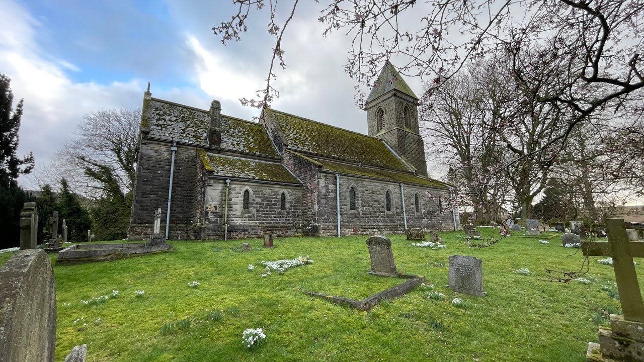 St Cuthbert's church , Kilburn ,North York moors - YouTube