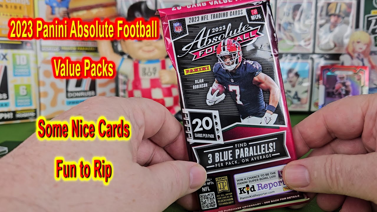 Ripping 10 2023 Panini Absolute Football Packs - YouTube