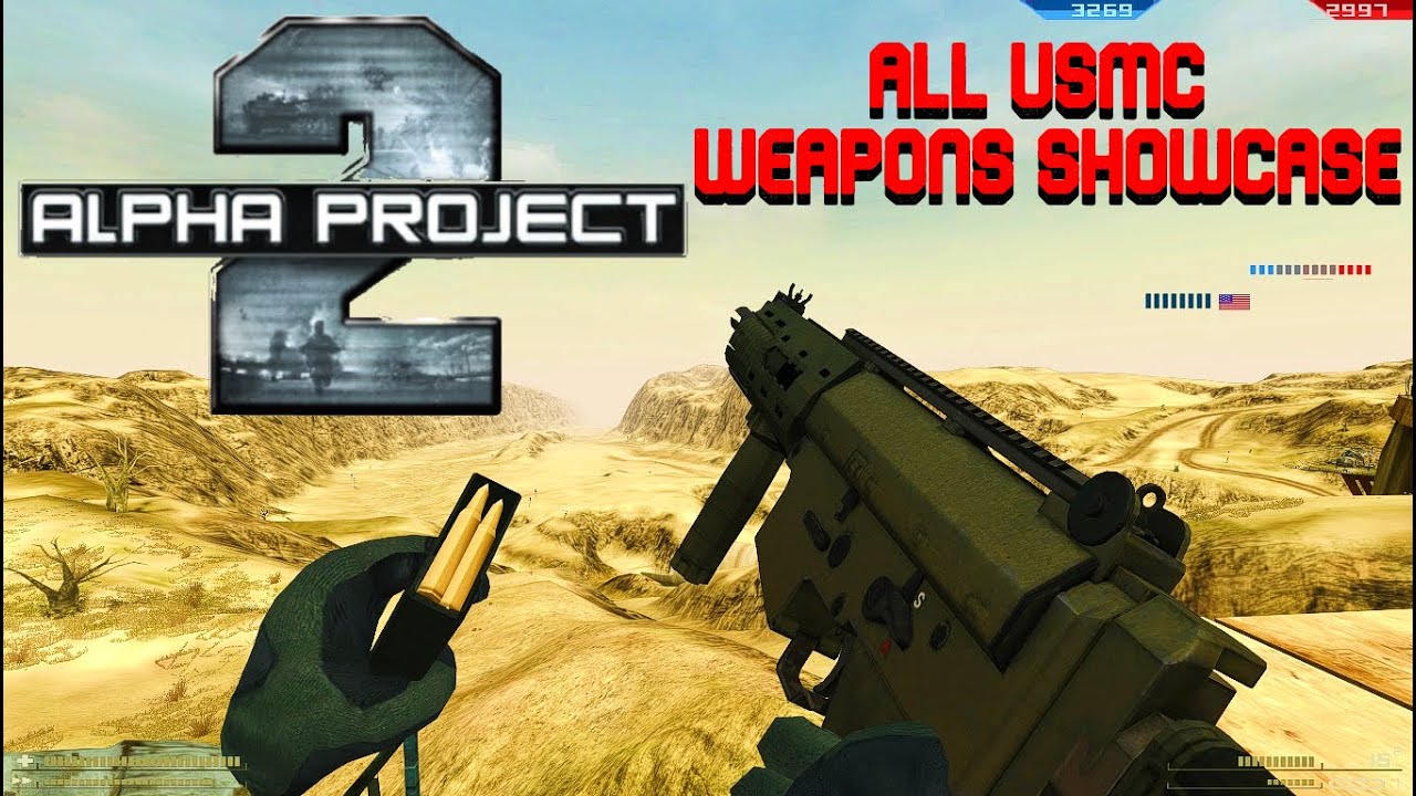 BF2 alpha Project: all USMC Weapons Showcase - YouTube