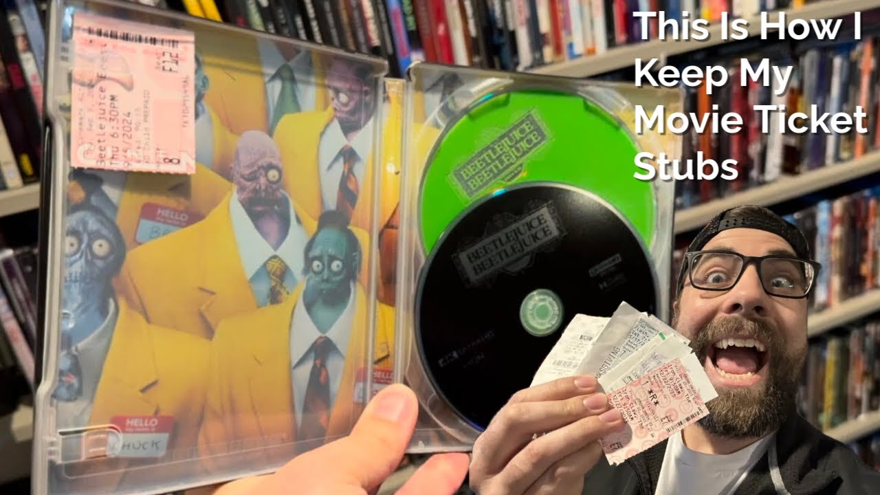 This Is How I Keep My Ticket Stubs - YouTube