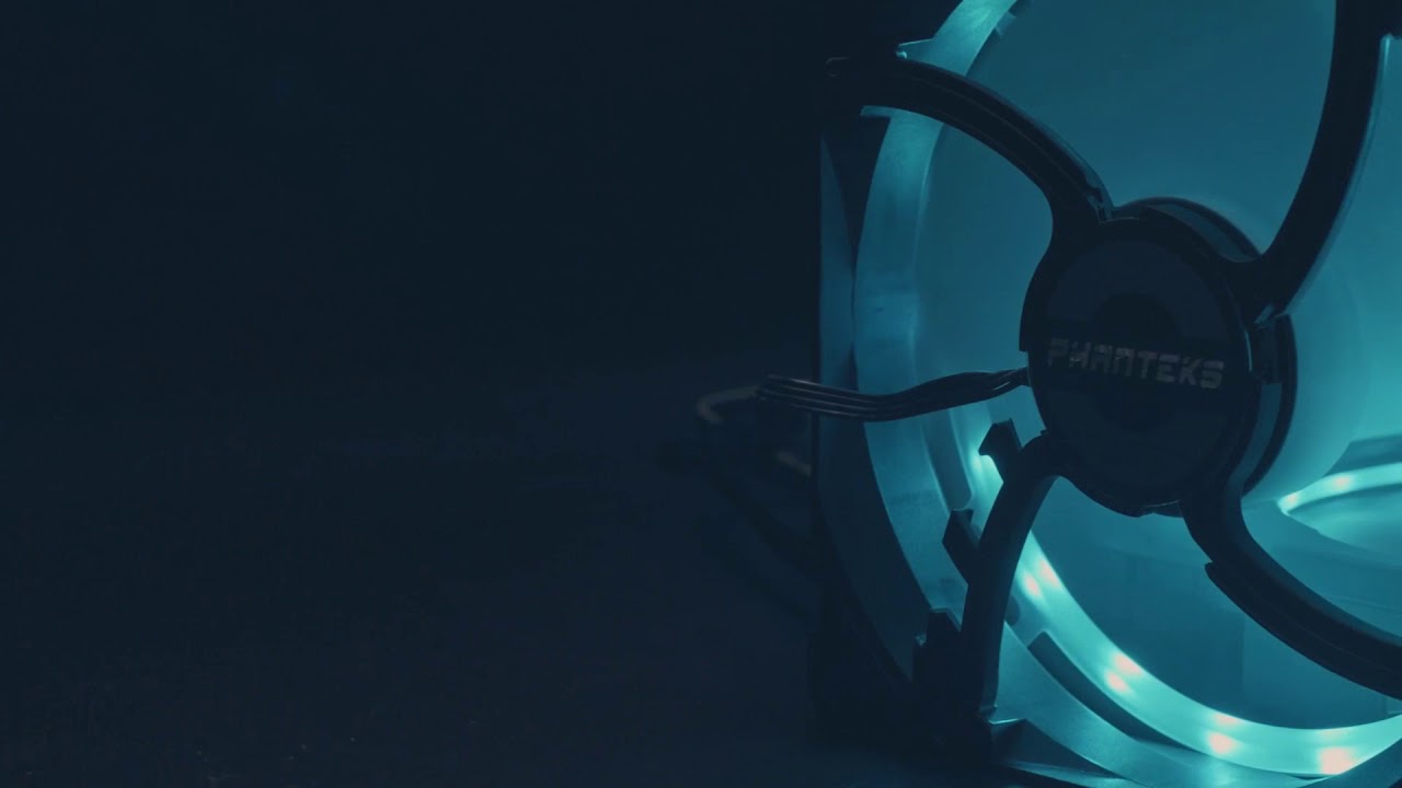 Phanteks Halos RGB Fan Frames - YouTube