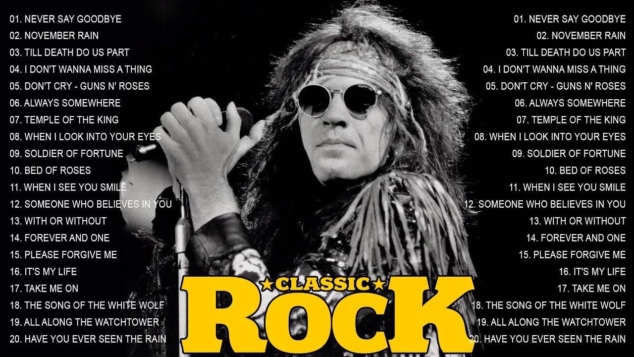 Classic Rock Collection - The Best Of Classic Rock Songs Of 70s 80s 90s ...