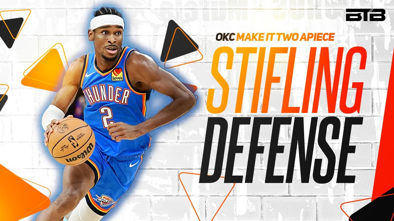 OKC dominate 4th quarter to level series with STIFLING DEFENSE - YouTube