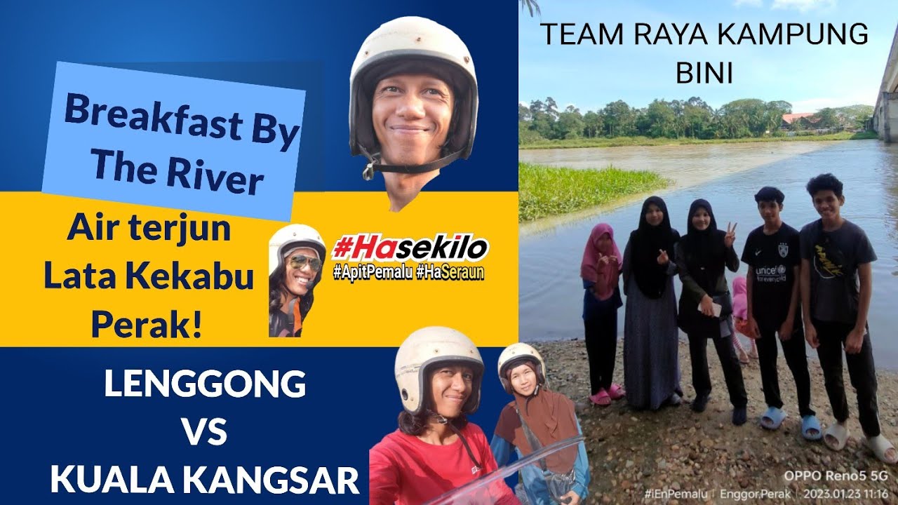 Ha sarapan Breakfast By The River Kuala Kangsar Tasik Raban Resort ...