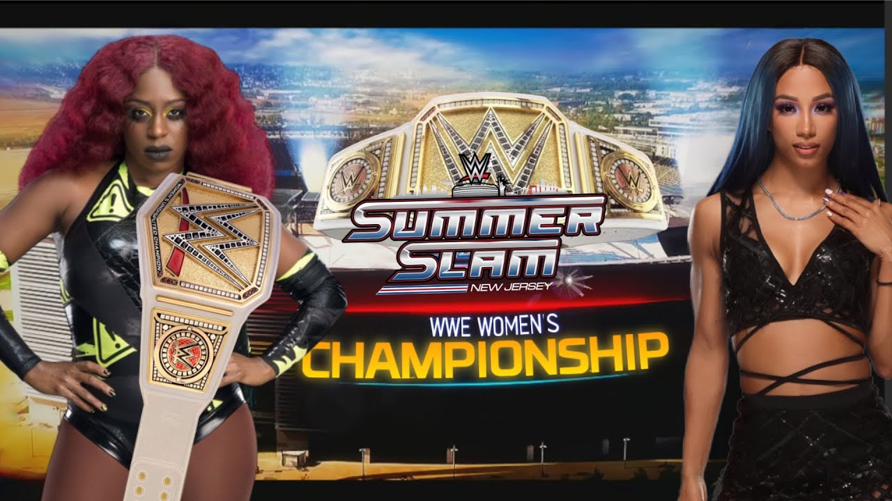 Mercedes Mone vs Naomi : WWE Women's Championship : SummerSlam 2025 ...