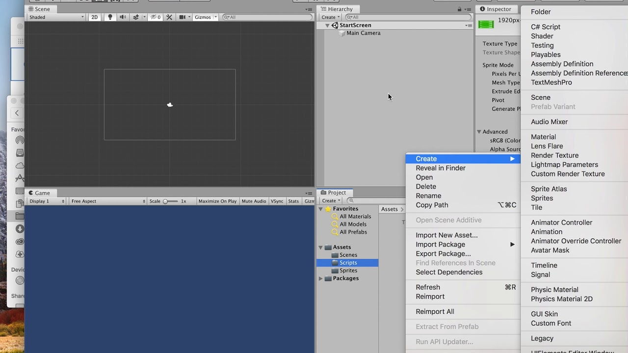Part 1 Unity Ui Intro How To Import Sprites And Create A Ui Panel Youtube