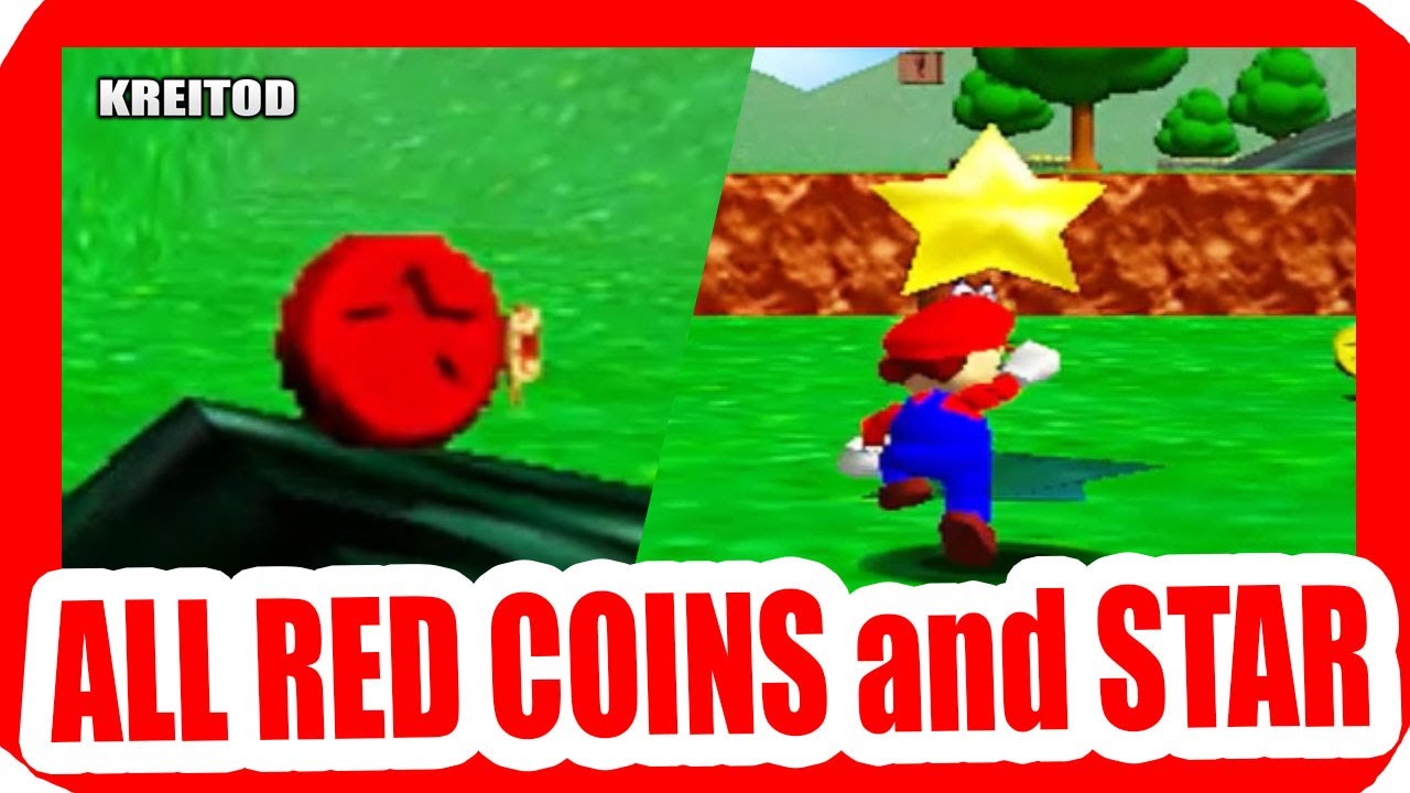 ⭐🔴 How to GET the 8 RED COINS STAR in Bob-omb Battlefield – Super Mario ...