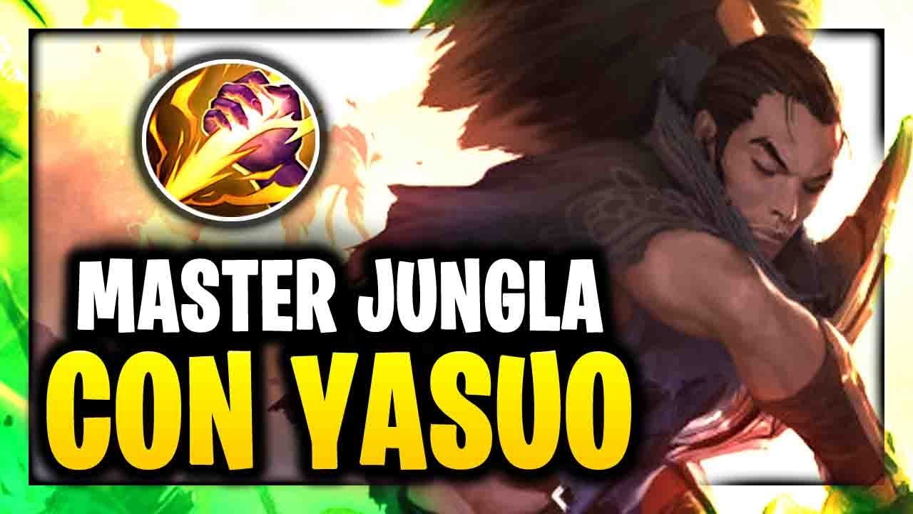 😱 YASUO JUNGLA en MASTER *MI PRIMERA PARTIDA de RANKED en MASTER* 😱 ...