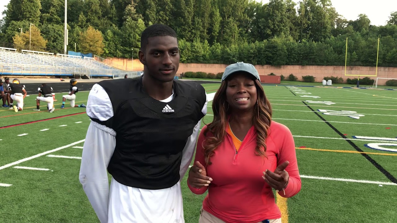 Isaiah Hazel, Wise HS WR, Pre season Interview “18 - YouTube