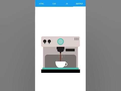 Coffee Machine using HTML | CSS - YouTube
