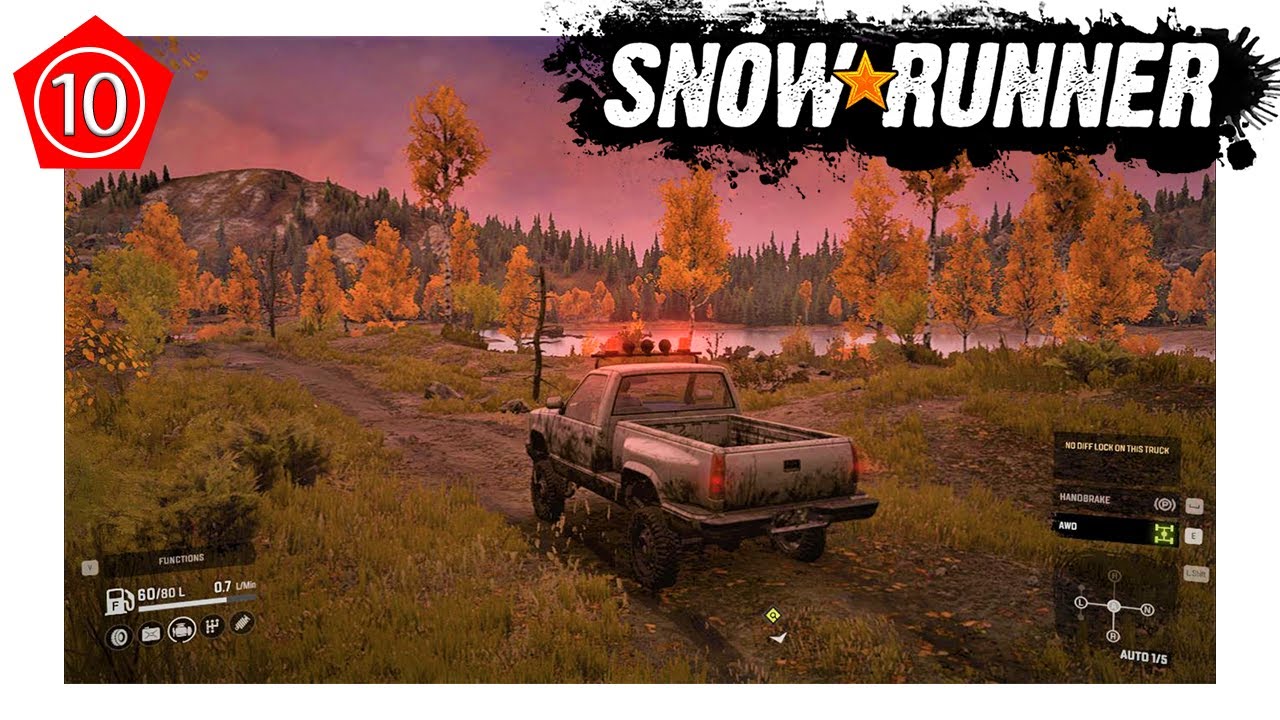 Snowrunner Gameplay – Going to The Place beyond the Spruces in Black ...