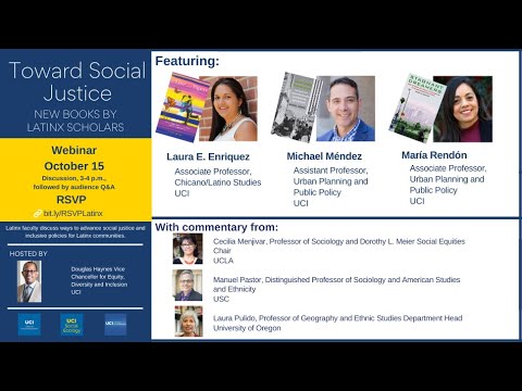 Toward Social Justice - New Books by Latinx Scholars - YouTube