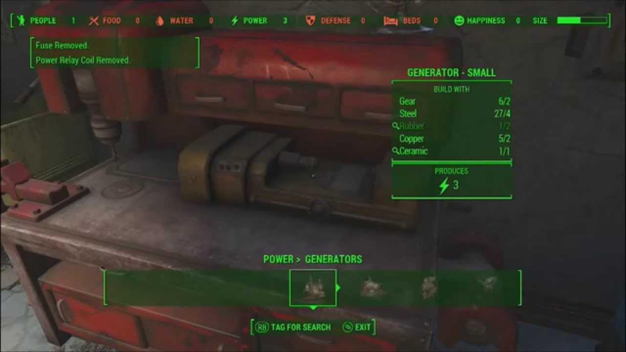 Fallout 4 Build Power for Signal Interceptor - YouTube
