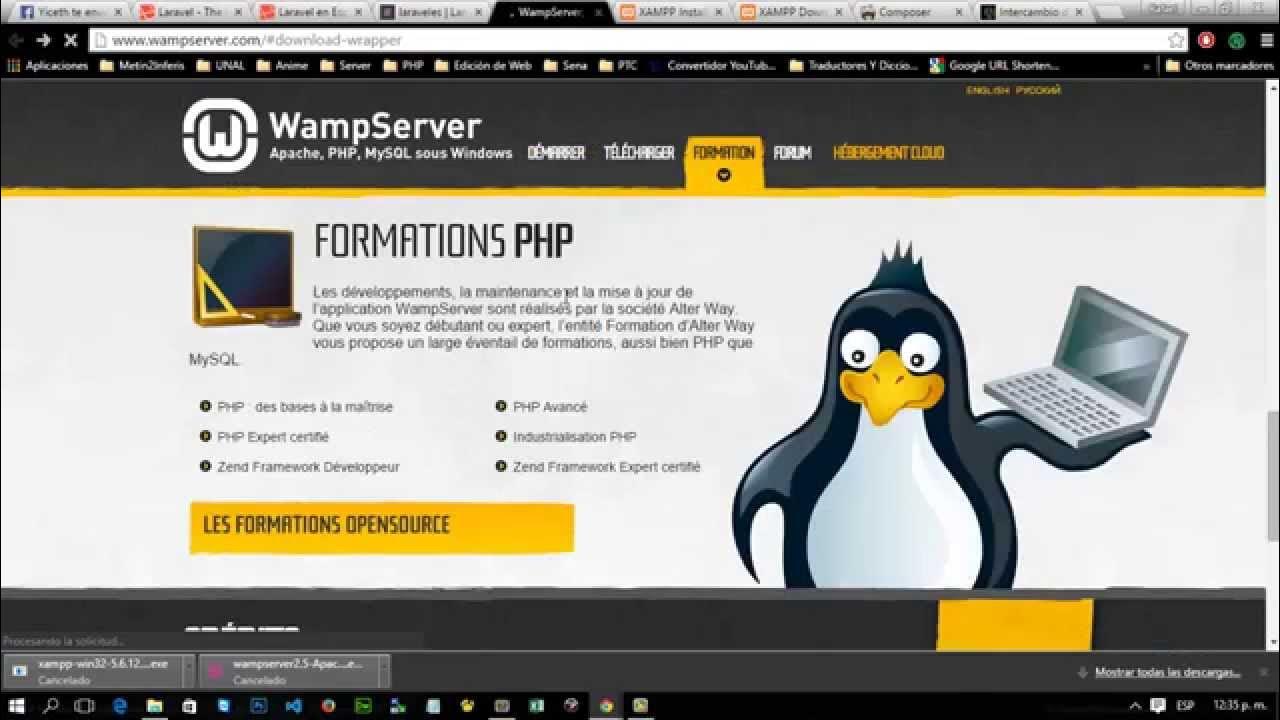 Laravel - Instalación y Configuración WampServer - XAMPP - YouTube