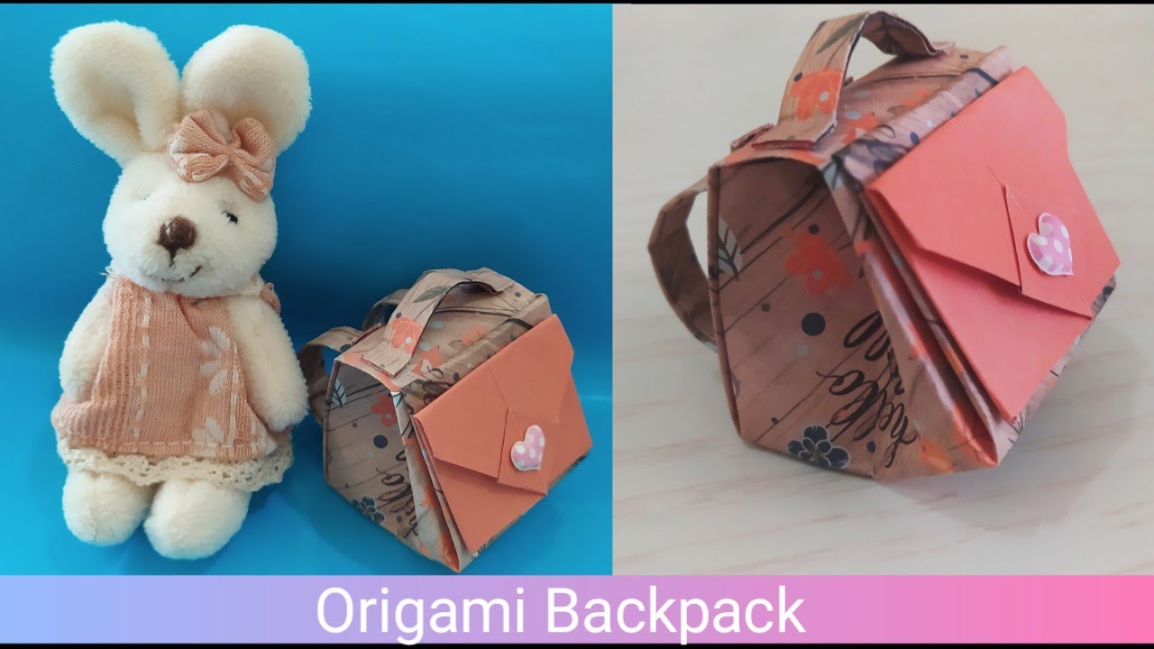 Origami Backpack YouTube origami-backpack-youtube