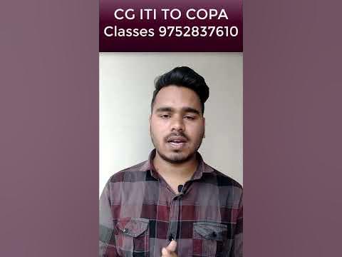 CG ITI COPA Classes || CG ITI Training Officer Vacancy 2023 || CG ITI ...