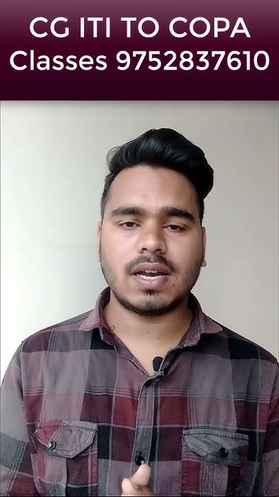 Cg Iti Copa Classes Cg Iti Training Officer Vacancy 2023 Cg Iti To Copa Syllabus Youtube