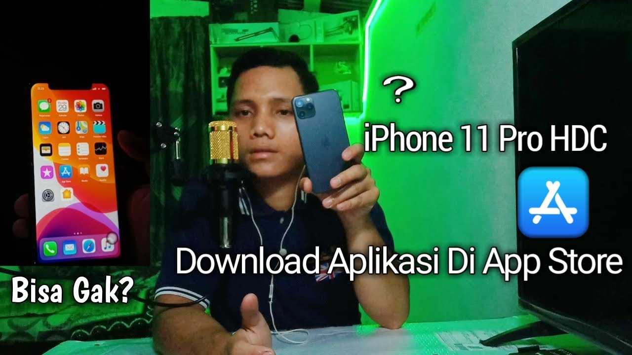 Download Aplikasi Dari App Store Di iPhone 11 Pro Hdc | TOFA ENTERTAINMENT - YouTube