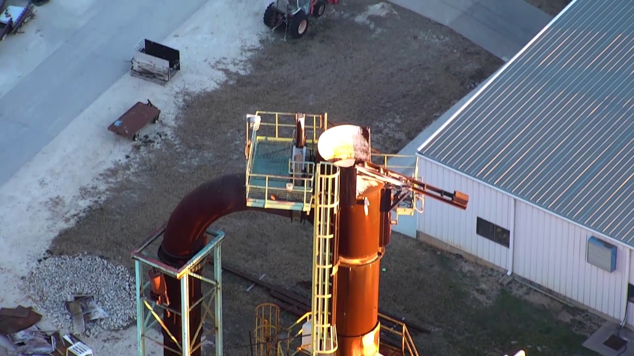 DJI Z30 Industrial Exhaust Stack Inspection Eval - YouTube