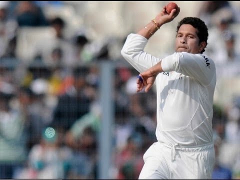 Sachin Tendulkar Bowling