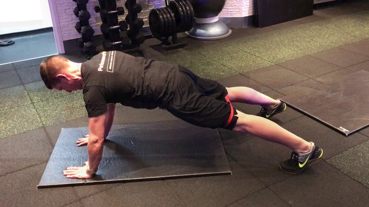 Anti rotation planks - YouTube