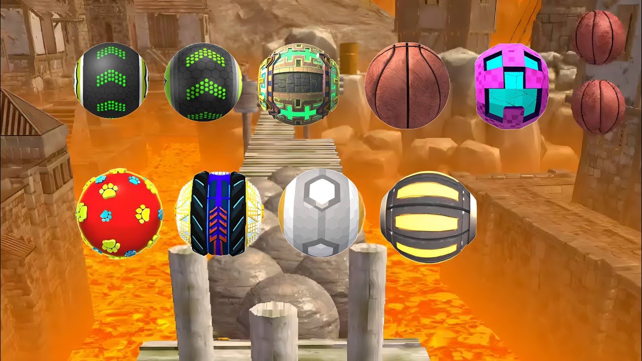 🏆 Going Balls VS Rollance Balls VS Action Ball Games New Race 119 ...