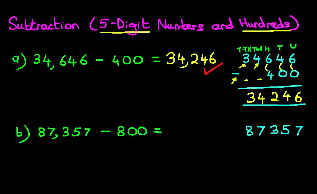 Subtraction 5 Digit Numbers And Hundreds YouTube subtraction-5-digit-numbers-and-hundreds-youtube