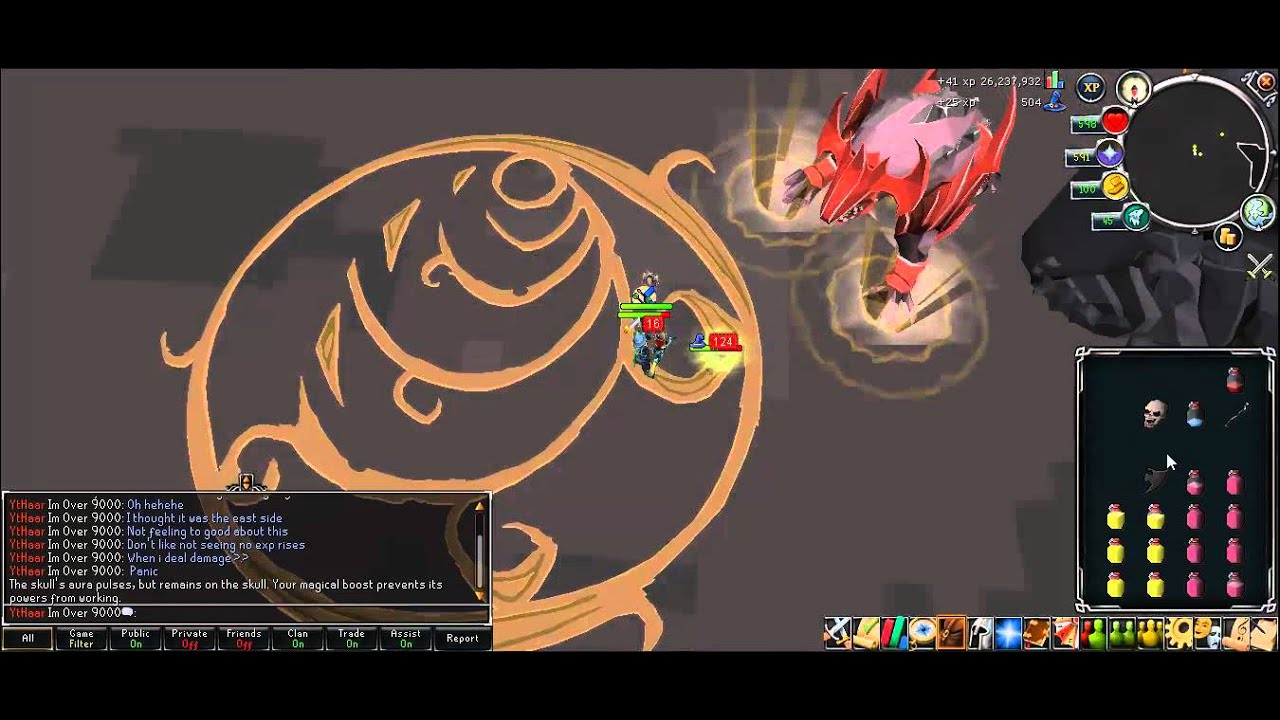 Fire cape on lvl 91 with magic --- Turmoil Pure - YouTube