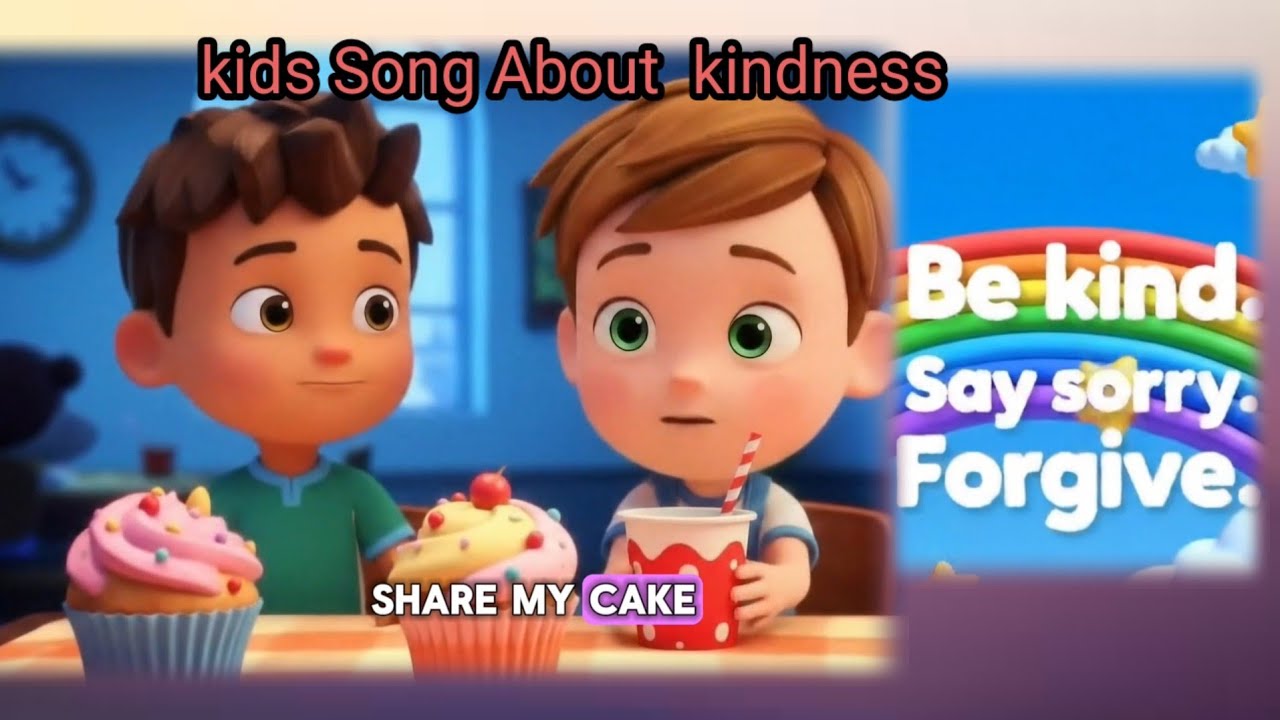I’m Sorry, I Forgive You | Kids Song About Kindness & Friendship ...