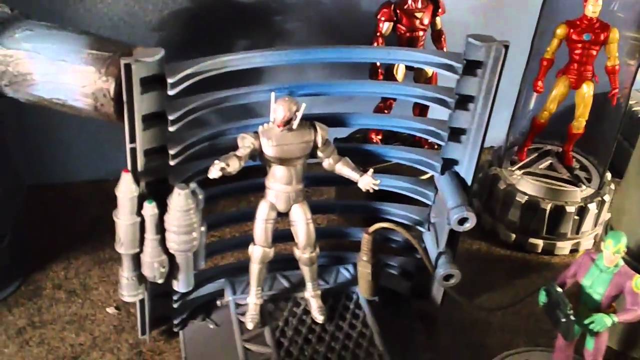 Custom tech props for action figures - YouTube