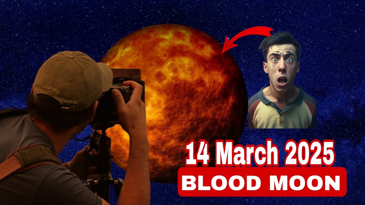 Total Lunar Eclipse Shines | Blood Moon 2025 red moon | Lunar Eclipse ...