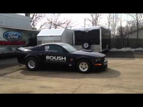 JDM Engineering 8 second Roush S197 Mustang WOT BOX testing - YouTube