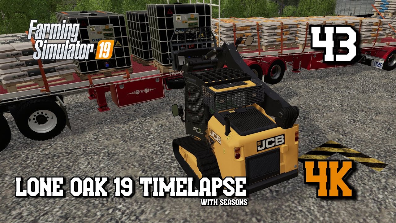 Lone Oak 19 with Seasons EP43 Stocking up FS19 4K Timelapse - YouTube