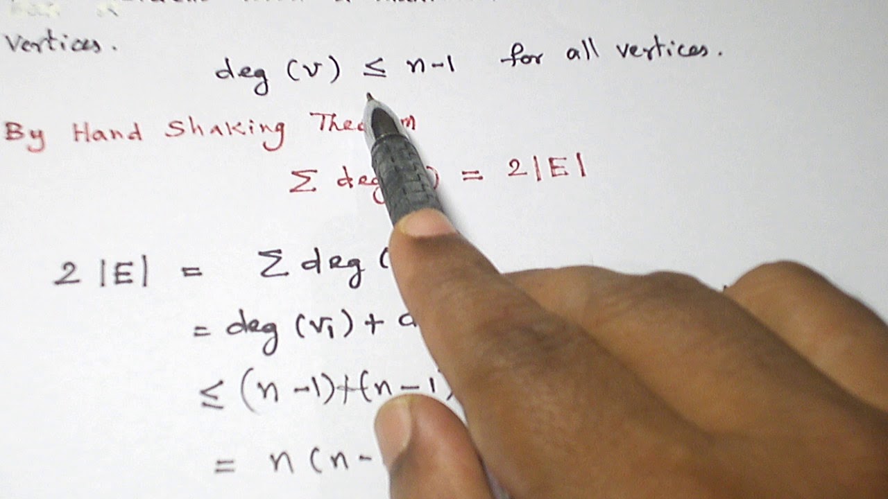 (TAMIL) GRAPH THEORY BASIC THEOREM 4 - YouTube