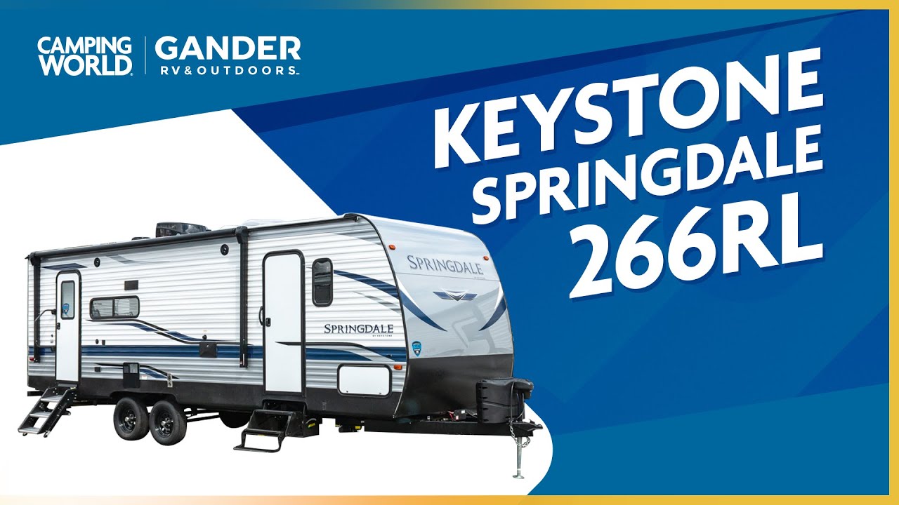 2021 Keystone Springdale 266RL | Travel Trailer - RV Review: Camping ...