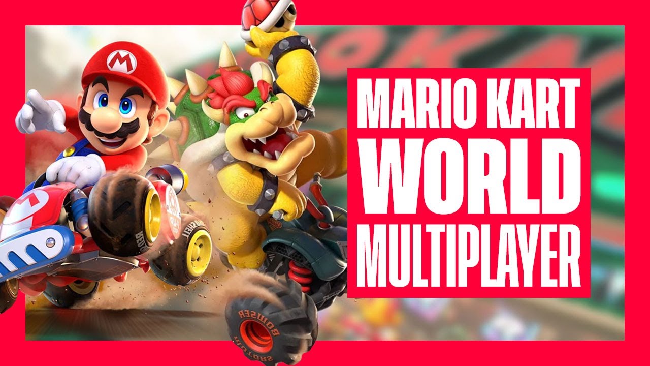 Mario Kart World Multiplayer getest op de MSI MPG 321 CURX - YouTube