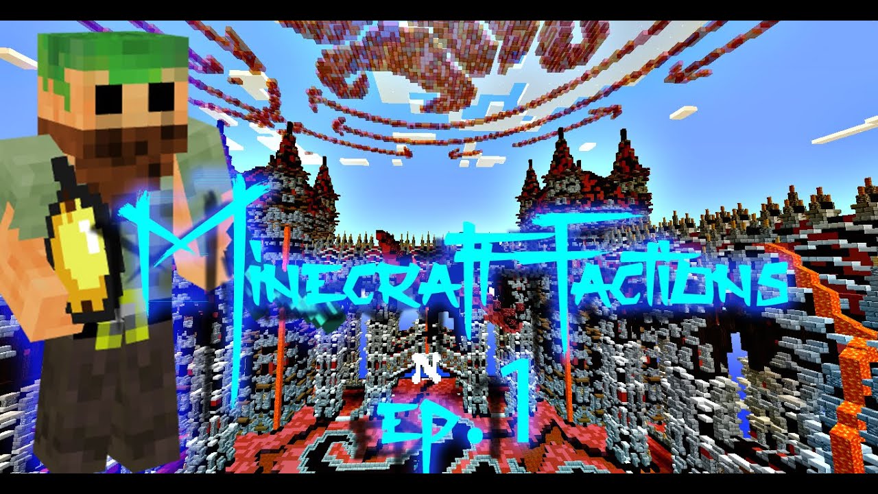 Minecraft Factions ep.1 | Base Building - YouTube