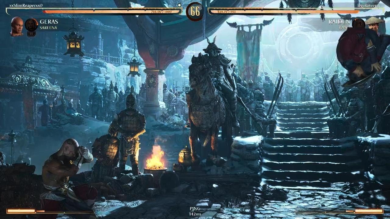 Mortal Kombat 1 Cooking A Running Raiden - YouTube