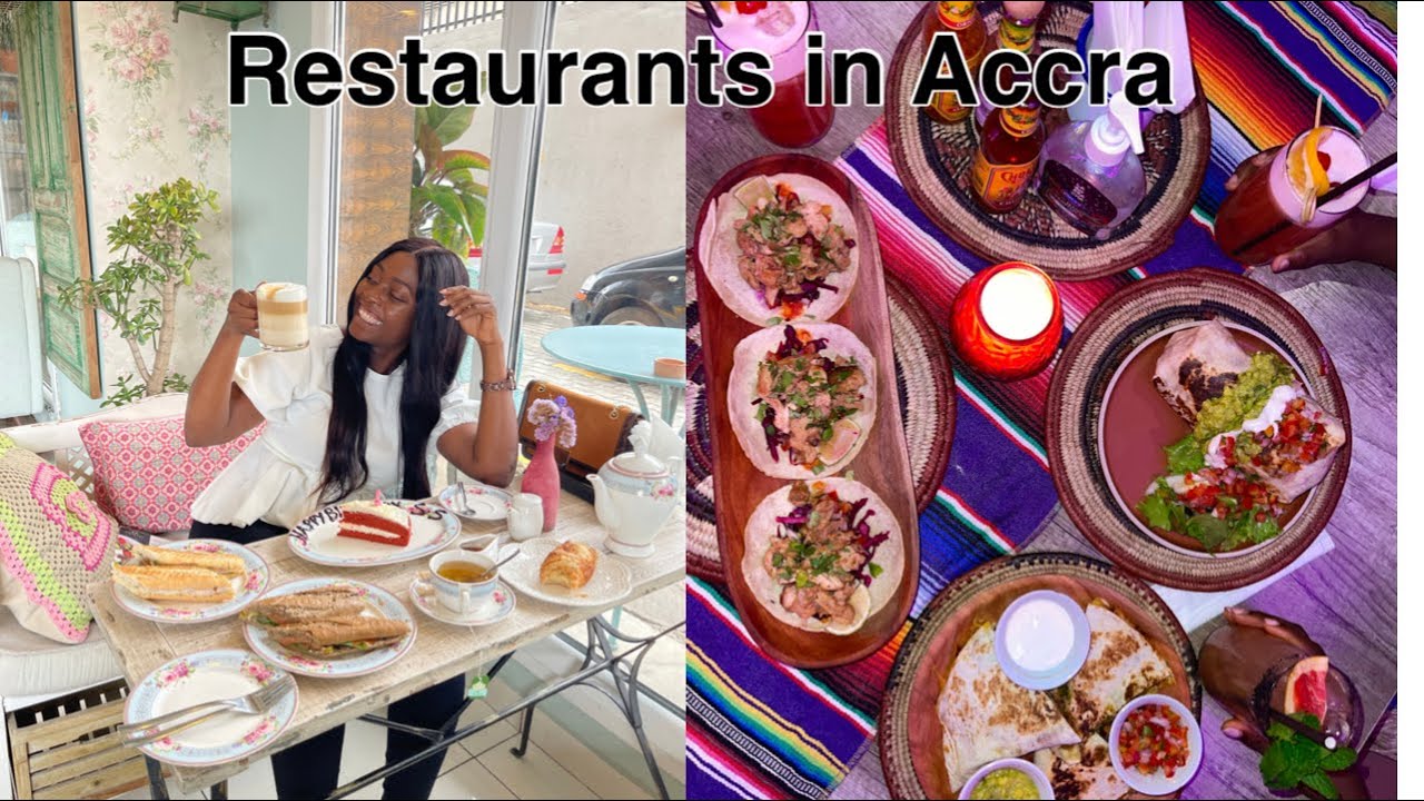 VISIT THESE RESTAURANTS IN ACCRA GHANA || VLOGMAS DAY 24 - YouTube