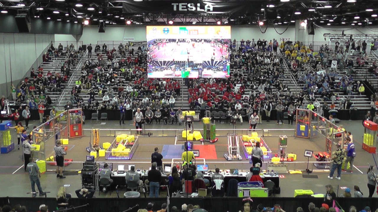 2018 Detroit FRC World Championship - Tesla Subdivision Qualification ...