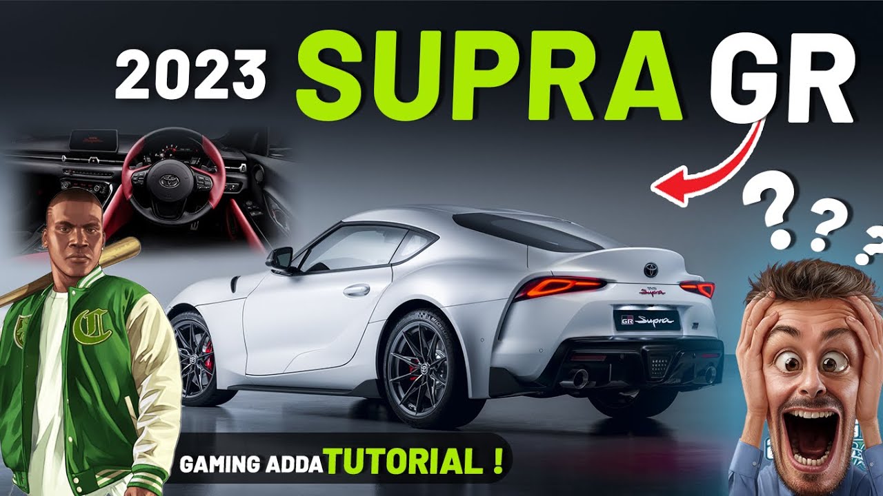 HOW TO INSTALL 2023 Toyota Supra GR 😍😍🤑🤑 MOD IN GTA 5 | GTA 5 Mod | Works in 2023🔧 - YouTube