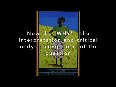 HSC Visual Arts Exam Paper Tutorial. SECTION 1: Question 3 (Conceptual ...