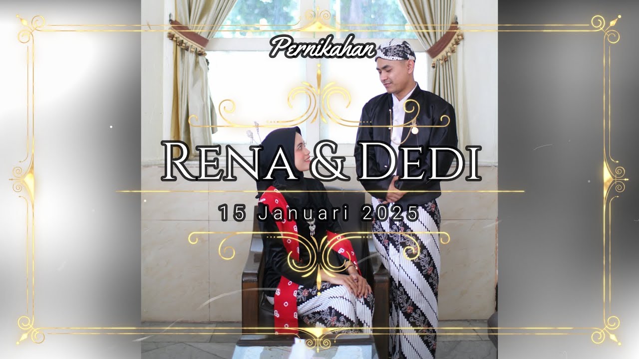 LIVE - Pernikahan Rena Tyas Kusuma & Dedi Yulianto - YouTube