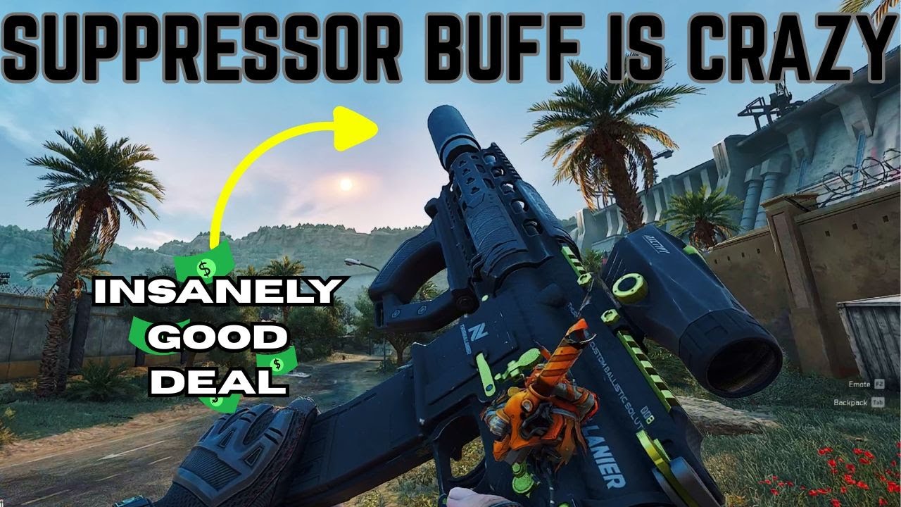The Suppressor Buff in Delta Force is Game Changing... - YouTube