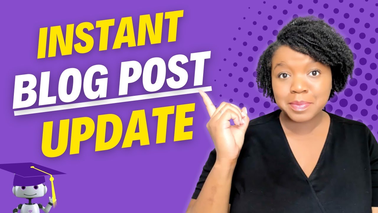 Do THIS to Update Outdated Blog Posts for SEO in Minutes, Not Hours ...