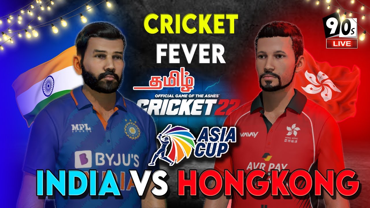 😎Cricket Fever Started ! IND vs HKG Its T20 Time ! Who will WIN WC T20 ...